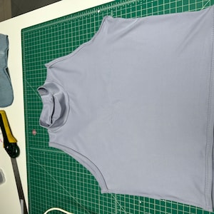 Mock Neck Top Sewing Pattern, Crop Top Pattern PDF, Tank Top Sewing ...