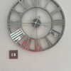 48 Inch Special Edition Metal Large Wall Clock, Rustic Oversized Wall ...