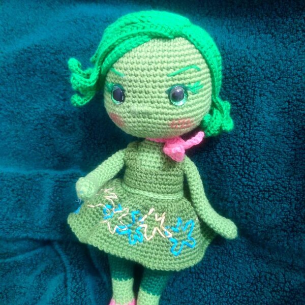 Amigurumi Pattern Disgust Doll Crochet Gifts Plush Printable PDF ...