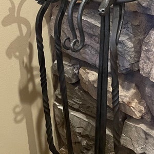 Dragon Fire Poker / Hand Forged / Blacksmith Fire Pit Tool - Etsy