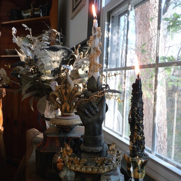 White Ritual Candles - Etsy