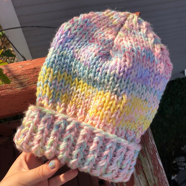 Hand Knitting Pattern - the Mabel Beanie and Maud Mittens Combo - Etsy