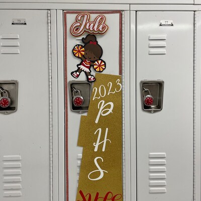 Locker Decorations Personalized to Your Features and Team - Etsy
