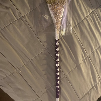 Customized Wedding Jumping Broom L Champagne L Traditional Wedding ...