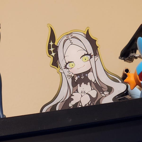 Snow White Window Peeker 6.8" Car Decal Sticker | Goddess of Victory ...