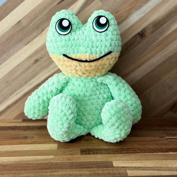 Crochet Pattern-plush Milo the Frog(pdf/eng) - Etsy