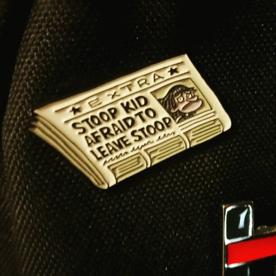 Stoop Kid Enamel Pin - Etsy