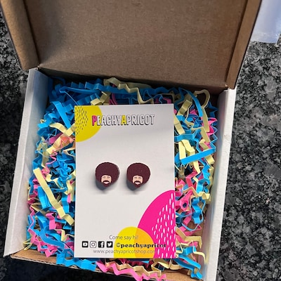 Bob Ross Squirrel Mouse Pad Let's Get Crazy Bob Ross the Joy of ...