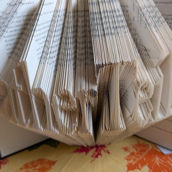 123. Custom Name Book Fold - Personalised - ?? Folds - Pattern Only ...
