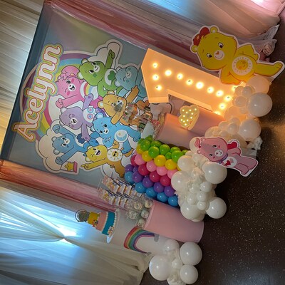 Custom Cutout Cardboard Backdrop Birthday Sign Yard Event and Party ...