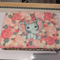 Purple Girl Elephant Clip Art, Watercolor Very Cute Little Peanut ...