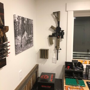 Ar15 Wall Mount display - Etsy