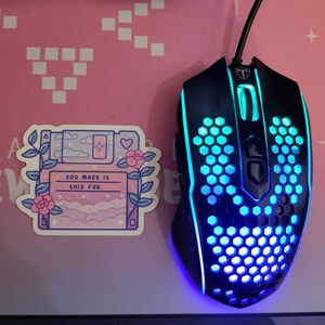 Floppy Disk Cute Vinyl Waterproof Sticker Kawaii Aesthetic - Etsy