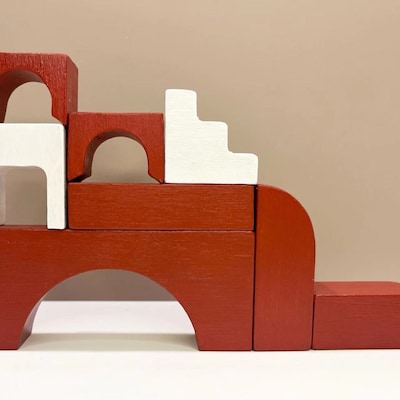 Montessori Materials Montessori Toy Building Blocks Block Set Handmade ...