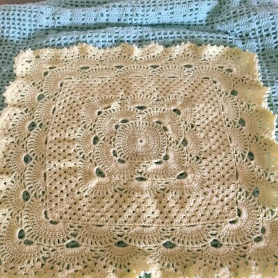 Grandma's German Shells Blanket Pattern / PDF Instant Download ...