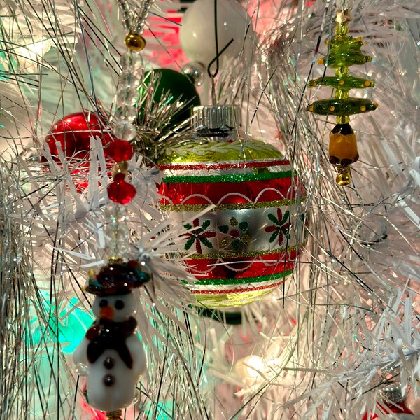 Ocean Wave Glass Pendant, Sea Wave Glass Necklace, Lamp Work Necklace ...