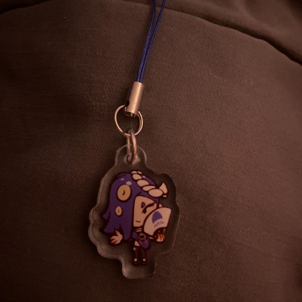 Splatoon Idols Phone Charm - Double Sided, 7 Variations, 1 In., Acrylic ...