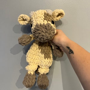 MINI Clemmie Cow Knotted Lovey Crochet Cow PATTERN - Etsy