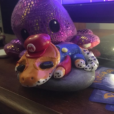 Customized Gecko Figure, Polymer Clay - Etsy