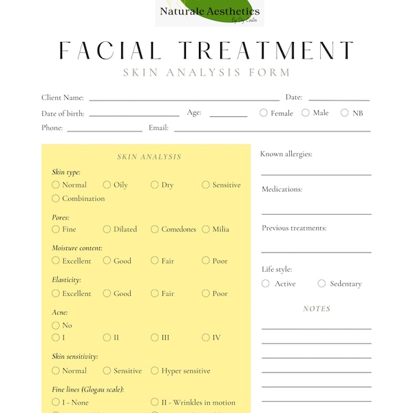 Laser Hair Removal Consent Forms - Laser Hair Reduction Intake ...