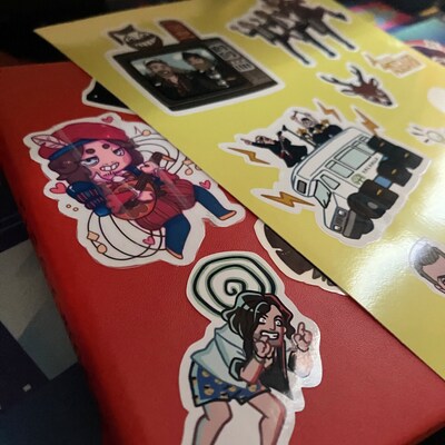 Alan Wake 2 Inspired 10x10cm Stickers - Etsy