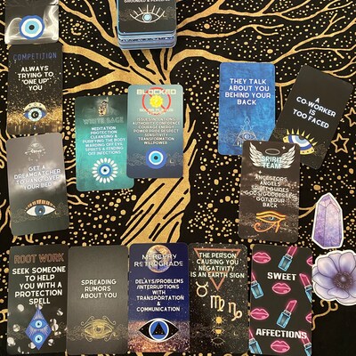 Evil Eye Oracle Haters Exposed Return to Sender 120 Cards - Etsy