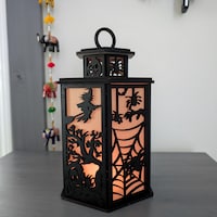 Halloween 3D Pumpkin Night Lamp Laser Cut File Light Box Pumpkin Led ...
