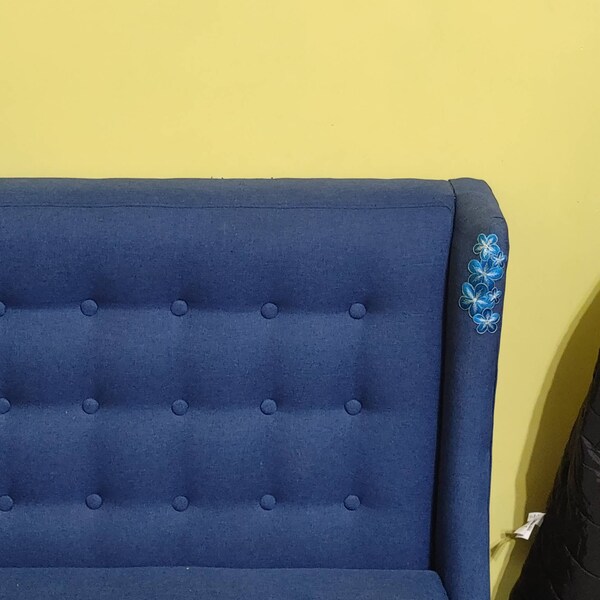 Black Satin Roses 20mm, Black Fabric Roses, Small Ribbon Roses Applique ...