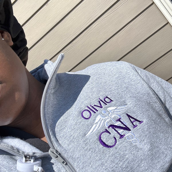 CNA Sweatshirt | Certified Nursing Assistant | Nurse Sweatshirt ...