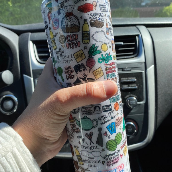 The Office Theme Tumbler - Etsy