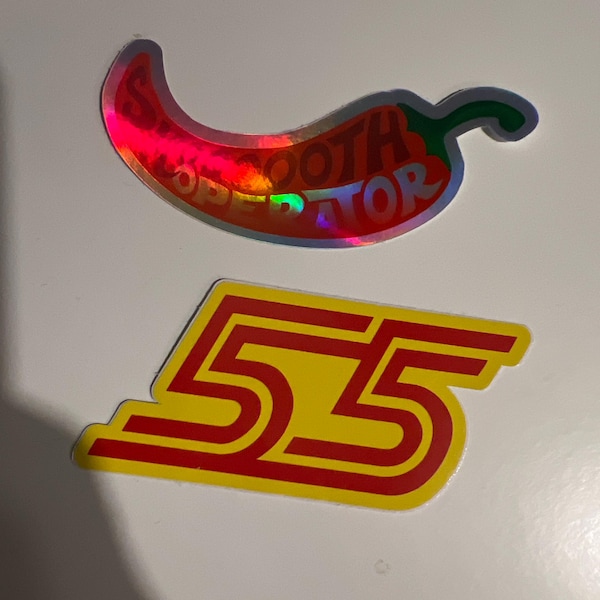 Carlos Sainz Smooth Operator Chilli F1 Sticker Formula One Motorsport ...