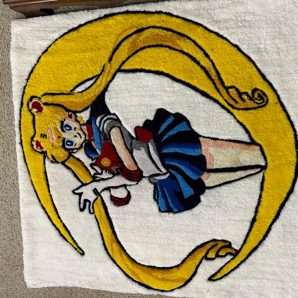 Custom Tufted Scream Rug - Etsy