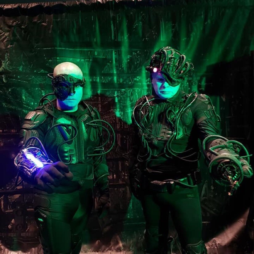 Star trek borg arm cosplay cyborg costume piece. | Etsy