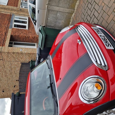 Mini Cooper Bonnet Stripes, Stripes for Hood, Racing Decoration Decals ...