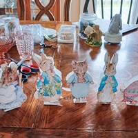 INSTANT DOWNLOAD LARGE Peter Rabbit Cut Out Table Stands - Etsy Australia