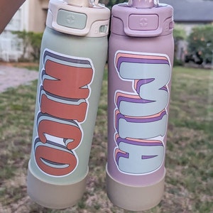 Waterproof Name Decal Personalized Vinyl Sticker NAME STICKER ...