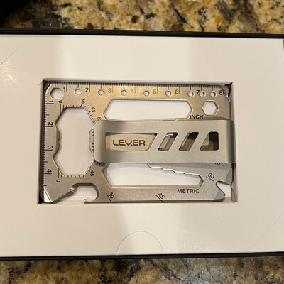 Gift for Men Toolcard Pro Wallet Multitool or Money Clip Personalized ...