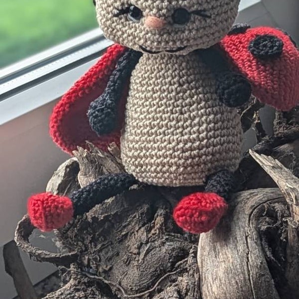 Dragonfly Crochet Pattern Amigurumi Dragonfly Pattern Handmade Toy