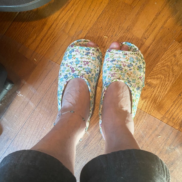 Indoor Slippers, Large Size Slippers, Quilted Slippers, Socks, Non-slip ...