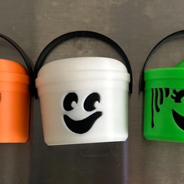 Halloween Magnets Mchalloween Boo Bucket, Halloween Home Decor ...