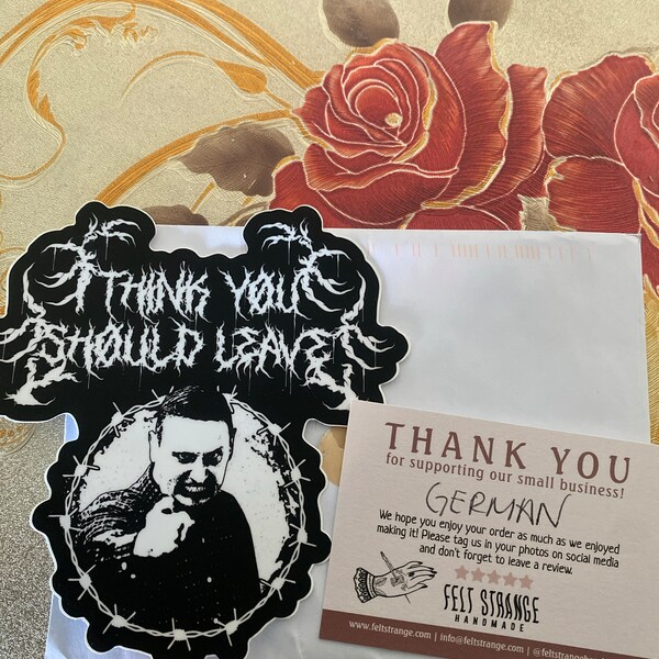 I Think You Should Leave Metal Crop Hoodie | ITYSL | Tim Robinson - Etsy