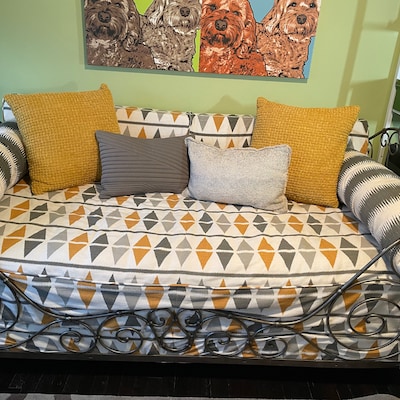 Fitted Daybed Cover in Twin, Twin Xl and Full Mattress Cover, Customize ...
