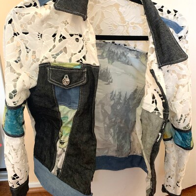 Denim Jacket Pattern Sewing Patterns Jean Jacket Pattern PDF Sewing ...