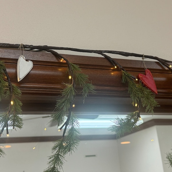 Wood Pedestal Risers, Small Plant Risers, Walnut Stained Risers , Black ...