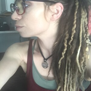 Dark Sprite Half Set of Wool Dreadlocks | Etsy