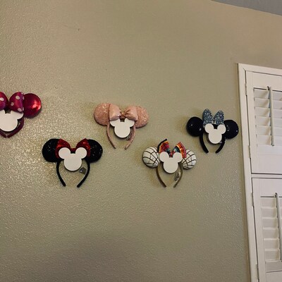 Wall Display for Minnie Ears Headbands , Ear Collection Display - Etsy