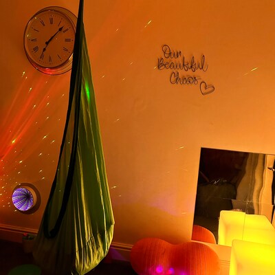 Custom Wooly Words Wire Art Kids Decor Colourful Words Childrens ...