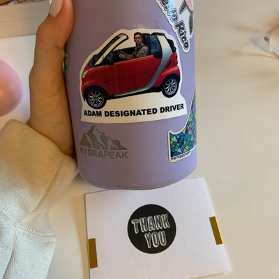 Adam Designated Driver Vinyl Sticker - Etsy