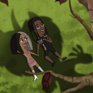 We Draw You in Your Favorite Animated TV Show Style, Custom Cartoon ...