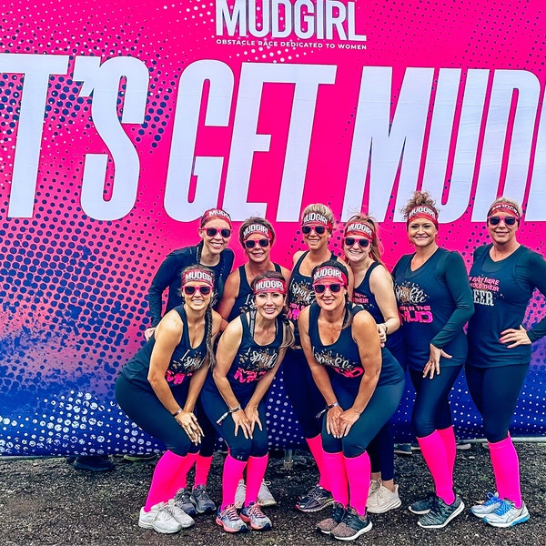 Mud Run Florida /I Sparkle Even in the Mud/ Glittered Ladies Tank Top ...